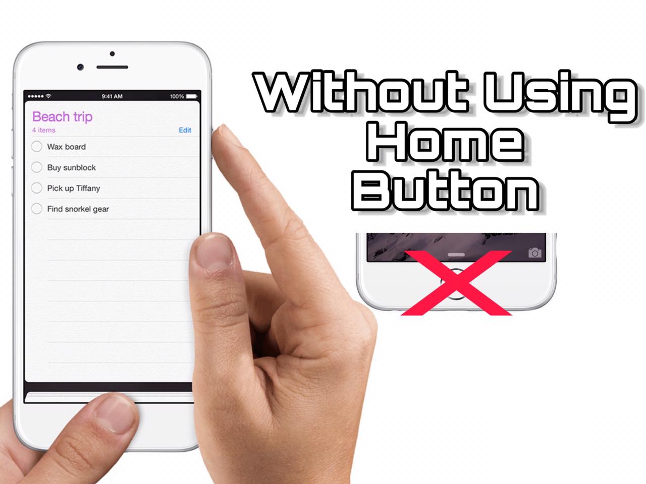 How To Take A Screenshot On IPhone 6 Without Home Button